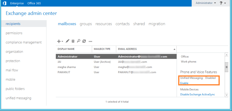 Exchange to Office 365 Migration using Cutover Migration Part-1