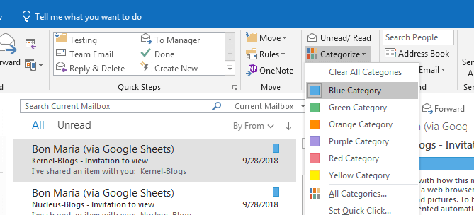 Microsoft Outlook Color Code Emails Lasopainvestments