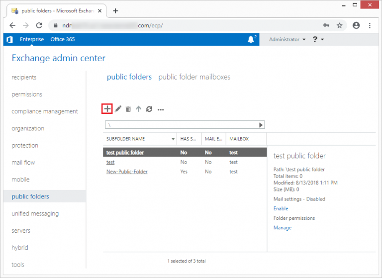 Learn How To Create A Public Folder In Exchange Server 2016 Or 2010