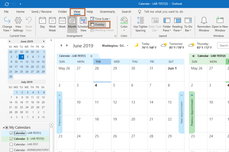 How To Merge Microsoft Outlook Calendars 