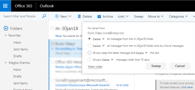 How to Keep Your Outlook.com Inbox Clean