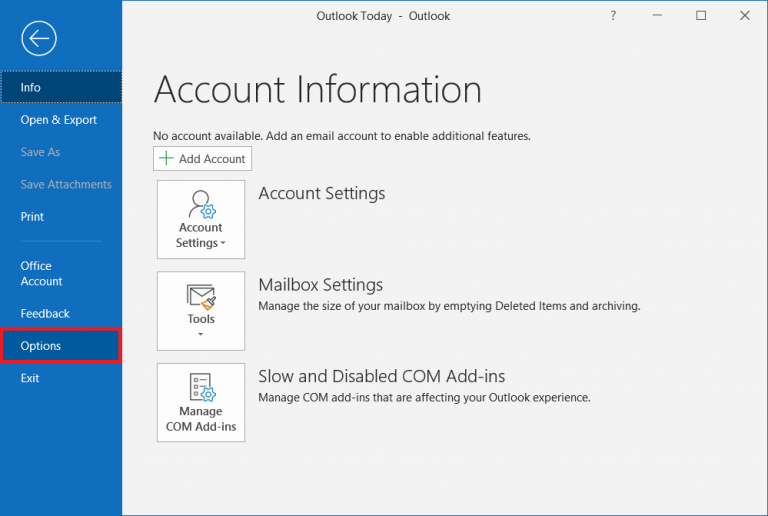 Why Outlook Is Unable To Connect To The Proxy Server Error Code