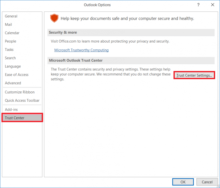 Why Outlook is Unable to Connect to the Proxy Server Error Code