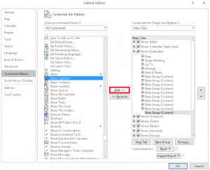 How to Share Folders in Outlook 2016/2019?
