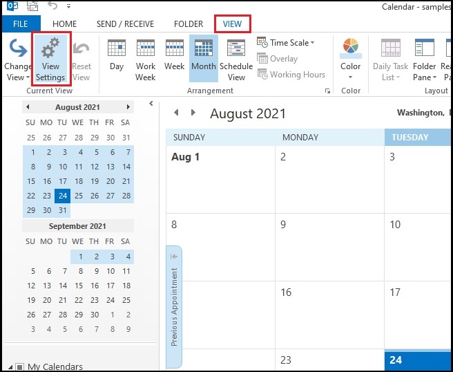 How To Remove Calendar From Outlook Desktop Profile 